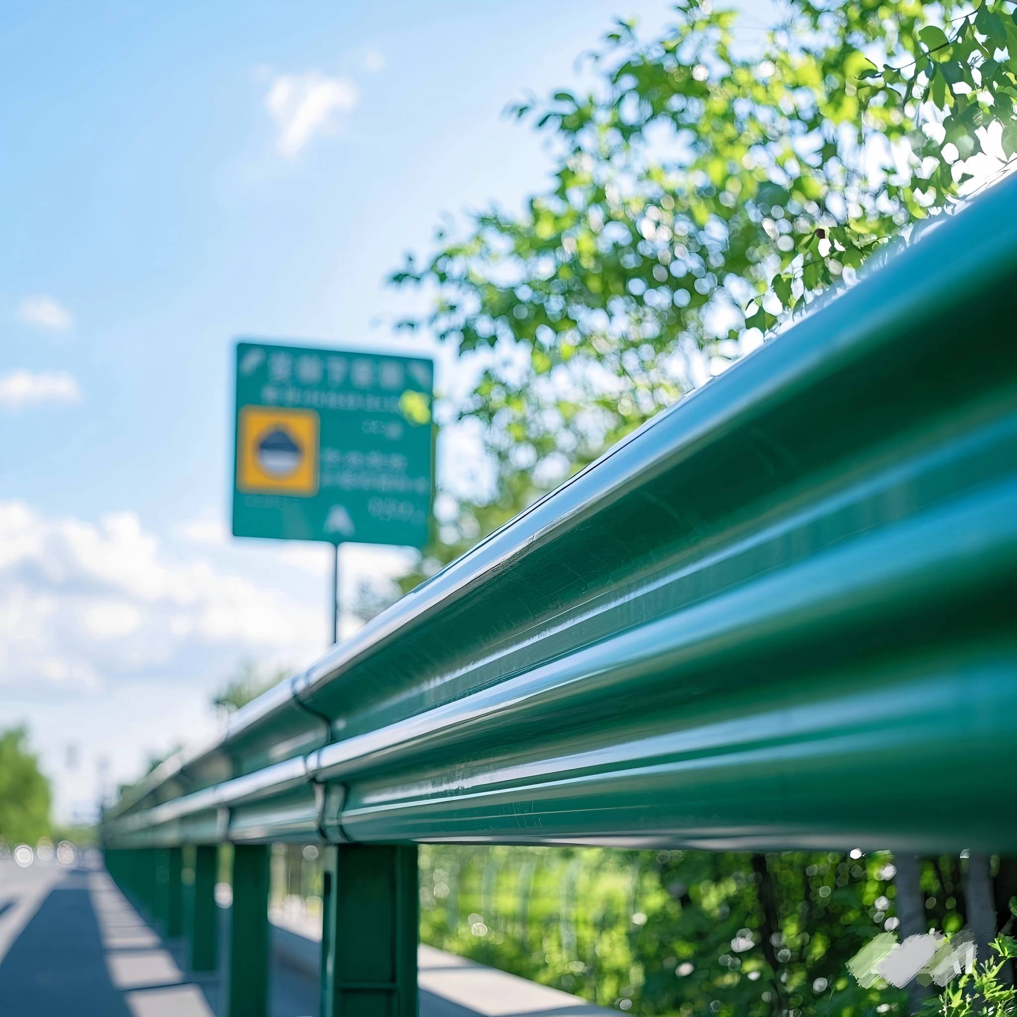 Roadside Guardrails for Sale - Highway Guardrail Factory - Guanxian ...